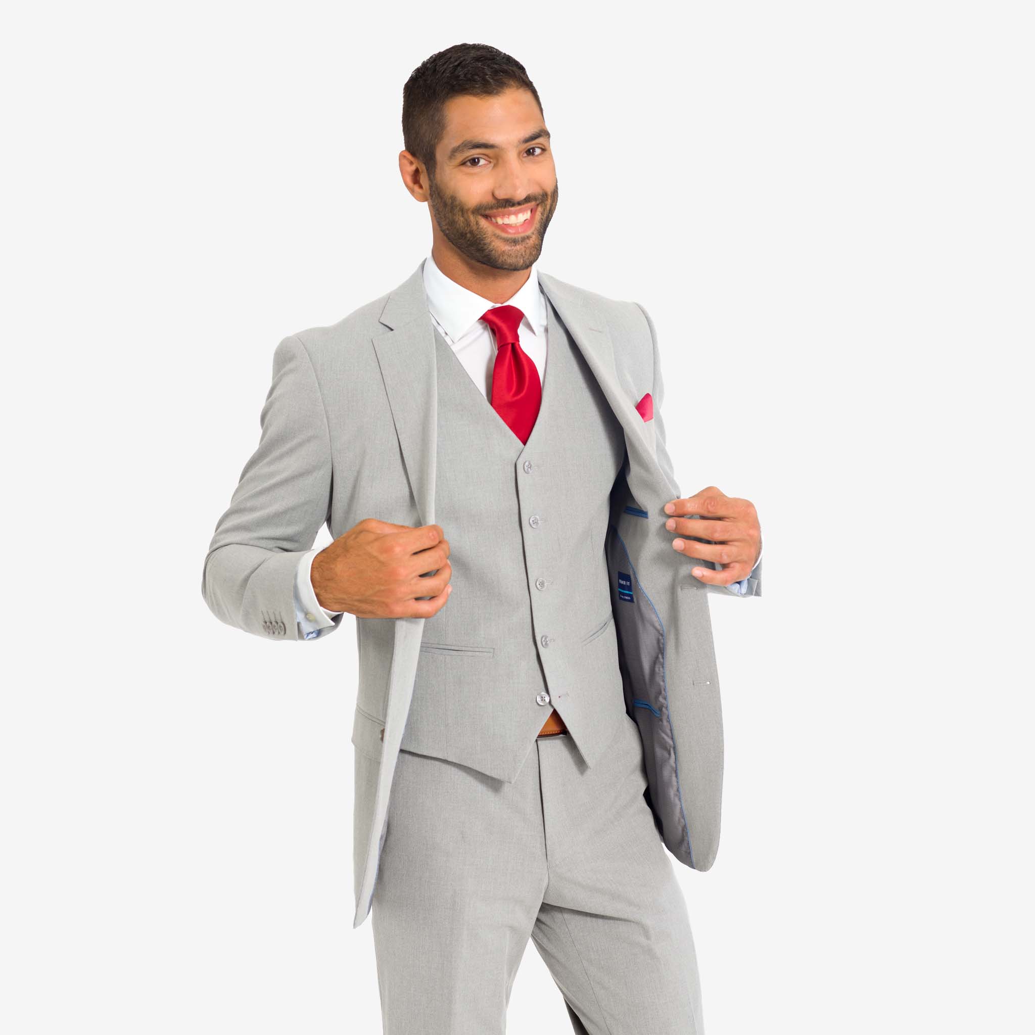 Men's Silver Suit Jacket | Best For Weddings & Events