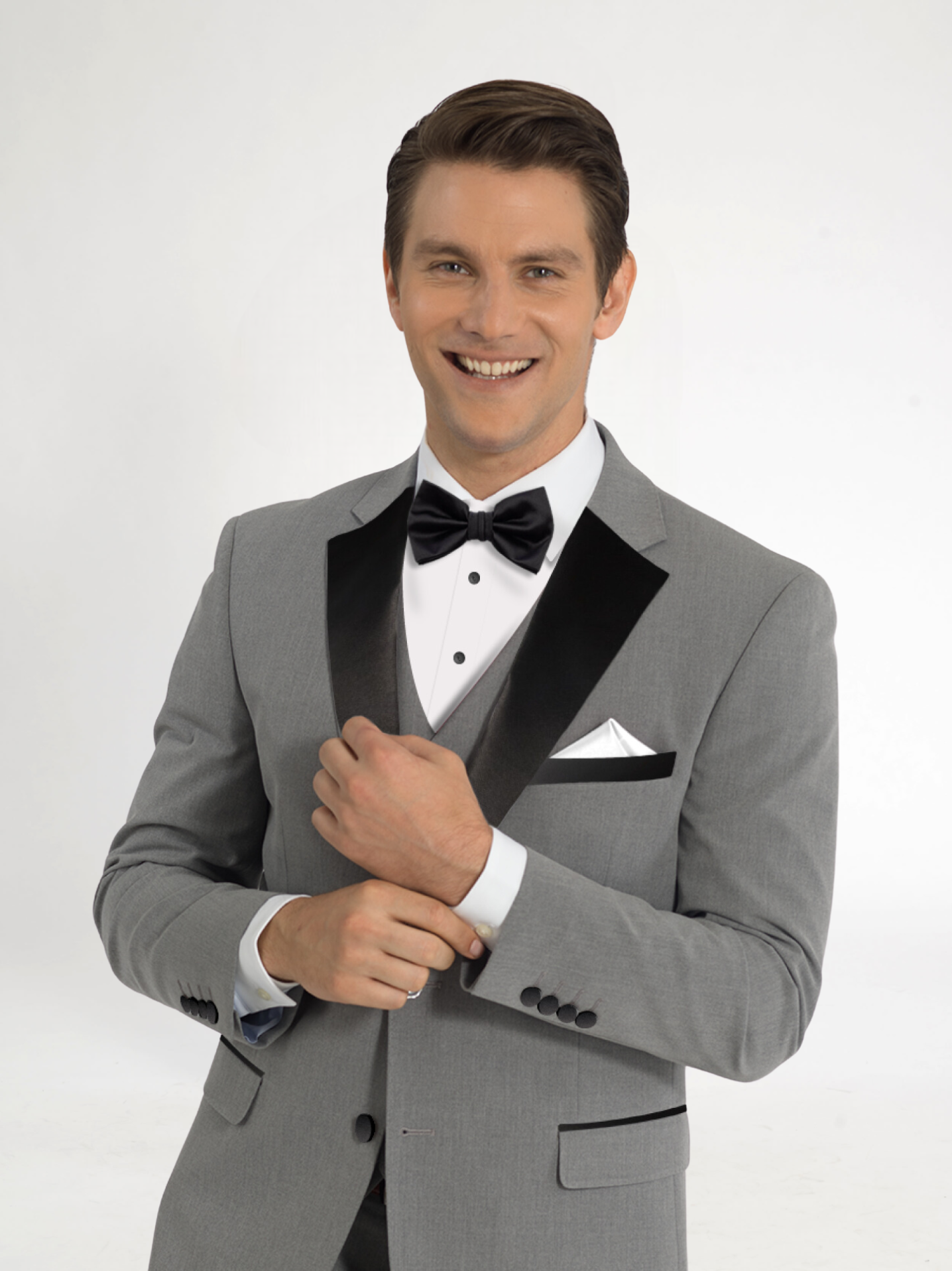 Men's Light Grey Tuxedo Jacket | Best For Weddings & Events